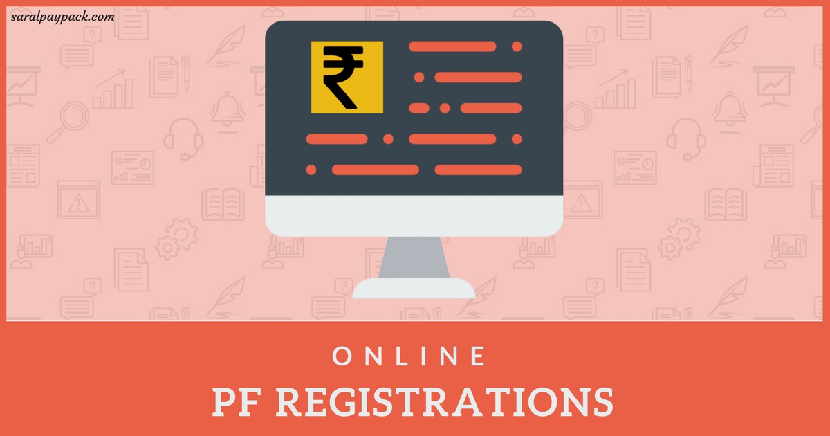 PF online registration for organizations and employers