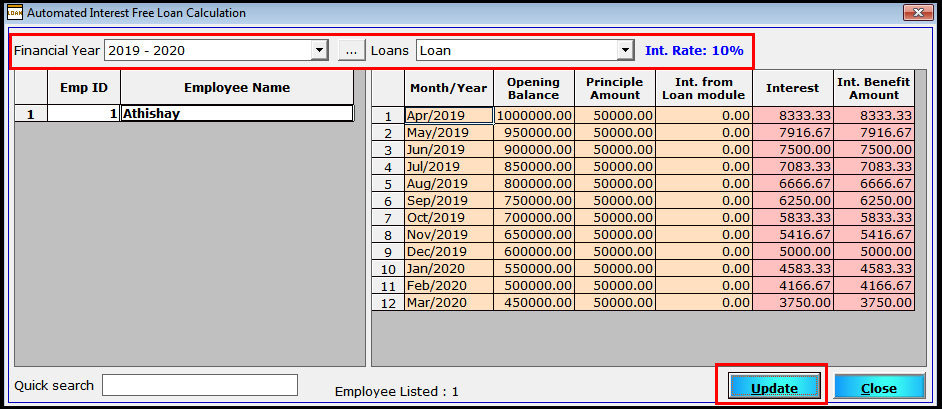 Employee details for tds - the complete process with screenshots